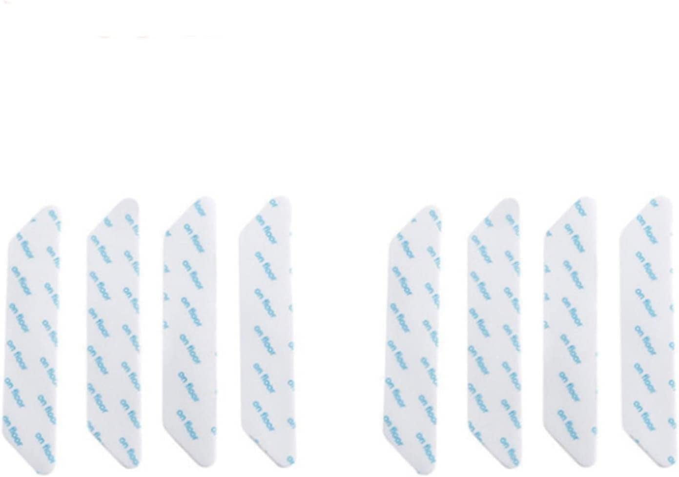 8/10/12pcs Anti Slip Anti Curling Carpet Patch Reusable Washable Carpet ...