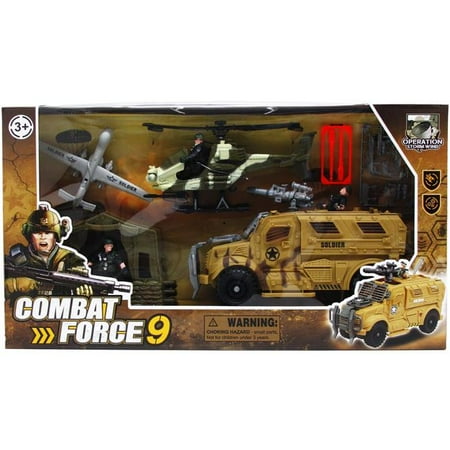 DDI 2340930 Military Combat Force 9 Playset - Operation Stormwind - 18 ...