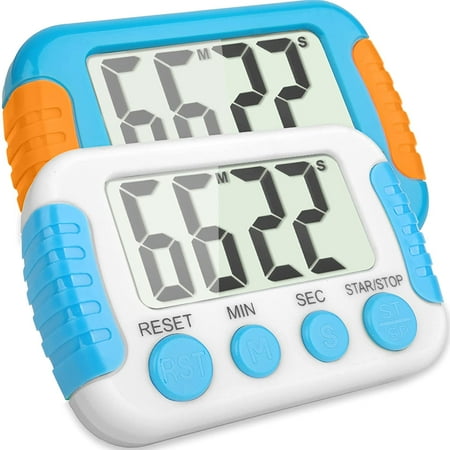 AEVETE Digital Timers for Kids Classroom Teachers Kitchen Magnetic ...