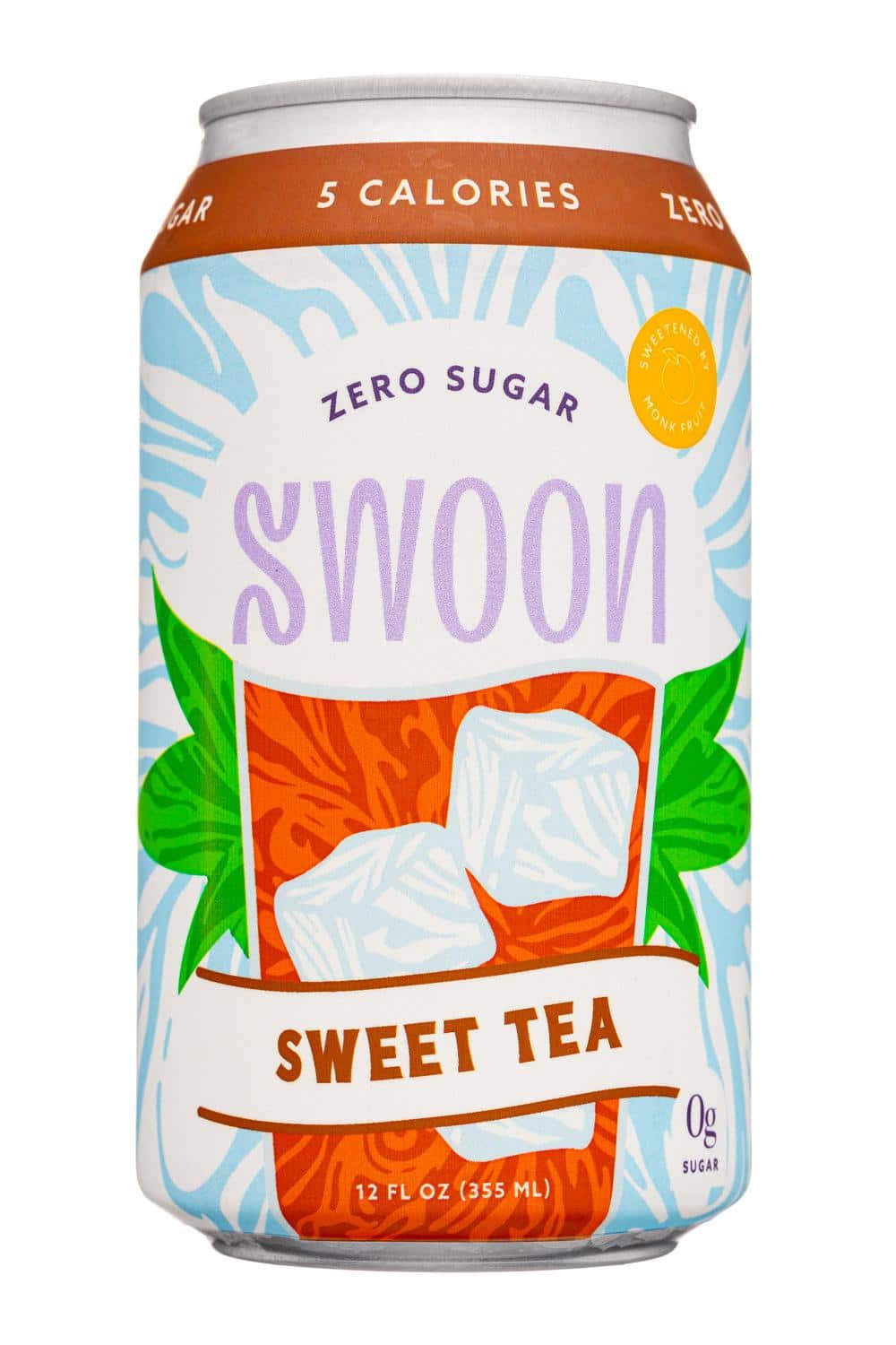 Swoon: Cold Non-Alcoholic Sweet Tea, Zero Sugar, 12 oz - Pack of 12 ...