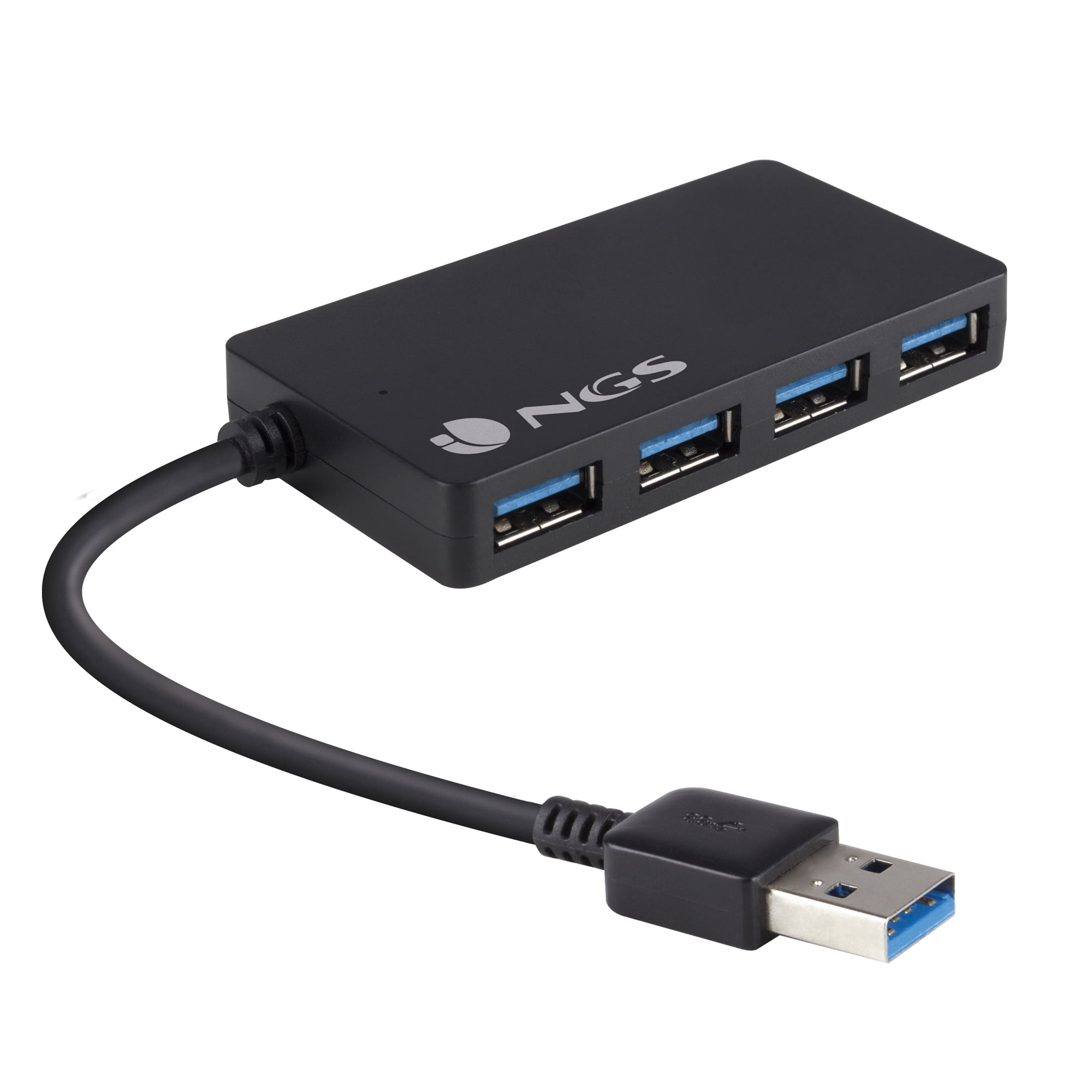 NGS USB3.0 4 Port Hub - Plug and Play USB Powered - Walmart.com
