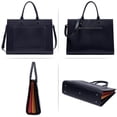 CLUCI Briefcase for Women Leather Slim 15.6 Inch Laptop Business Work ...