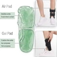 Ankle Support Brace with Hot/Cold Gel Pad Adjustable Stirrup Splint for ...