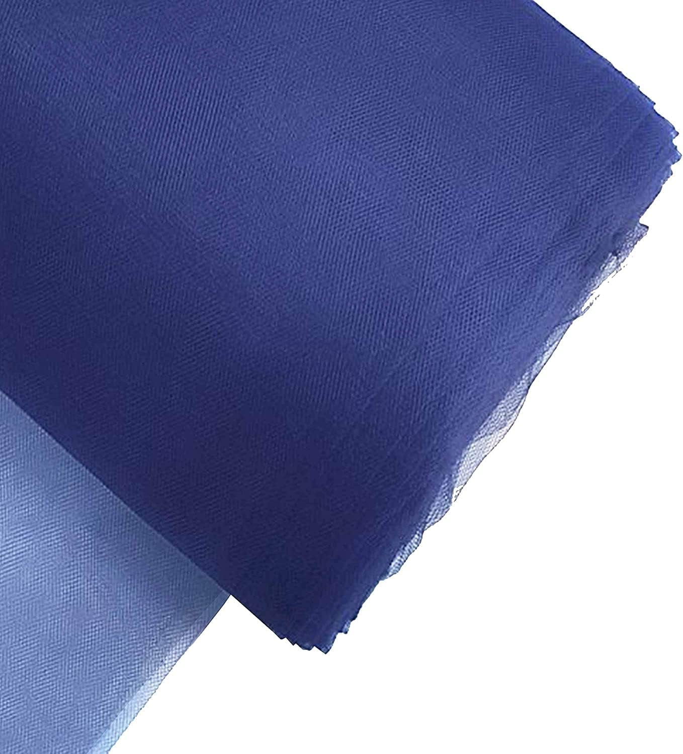 navy blue - 54 inch premium tulle fabric bolt (w: 54 inch | l: 40 yards ...