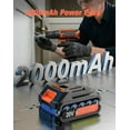 Cordless Drill, 20V Power Drill Set with 2.0Ah Power & , 3/8 Inch ...