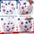 4th of July Party Decorations Paper Lanterns, Red White Blue Patriotic ...