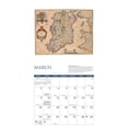 Calendar Ink, Antique Maps 2025 Wall Calendar - Walmart.com