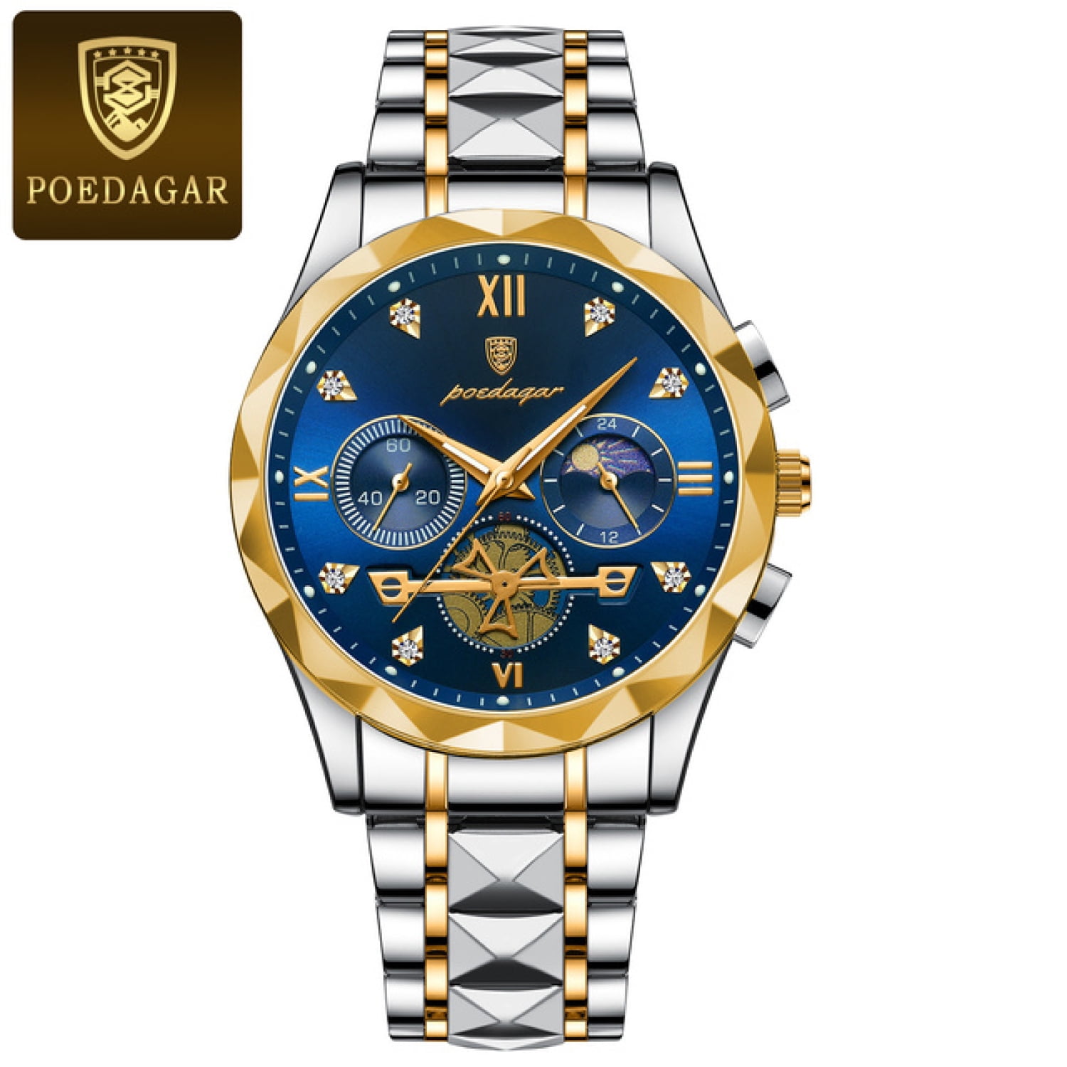 Click here for Poedagar Luxury Bule Man Wristwatch Waterproof Lum... prices
