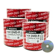 500 Pack Ridata Black CD-R 48X 700MB 80M Shiny Silver Thermal Surface ...