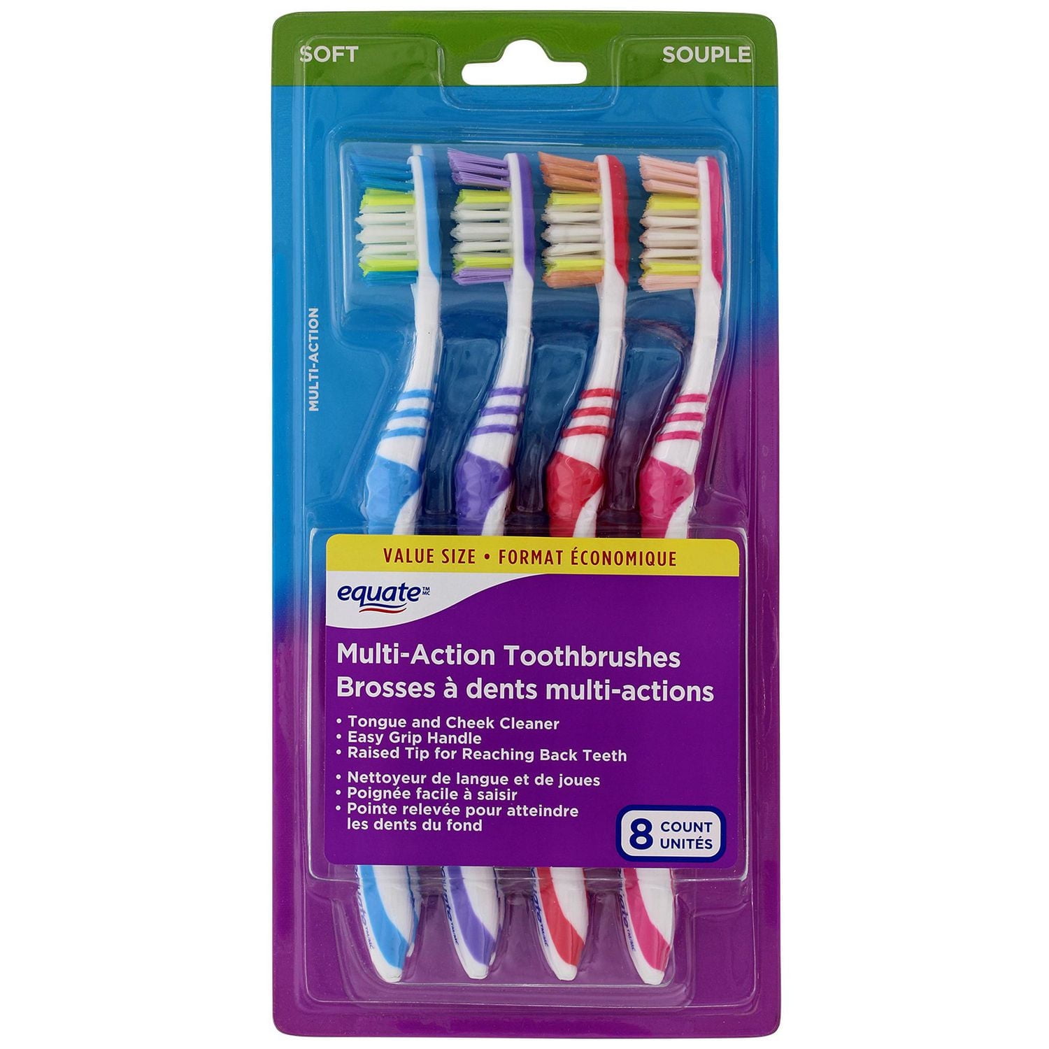 Click here for Equate Multi-Action Toothbrush (Soft) prices