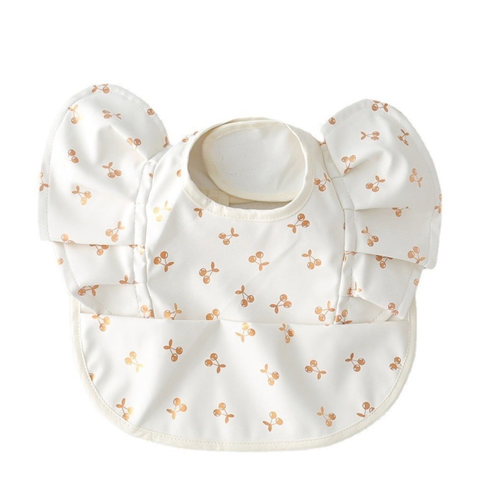 JUNWELL Style Angel Feed Pocket Burp Girl Boy Toddler Meals Bib ...