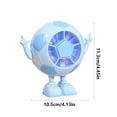 3PC First day of school gifts Colorful LED Light Football Ornament Fan ...