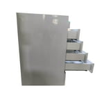 Techtongda Rolling 5-Drawer Dental Storage Cart, Mobile Stainless Steel ...