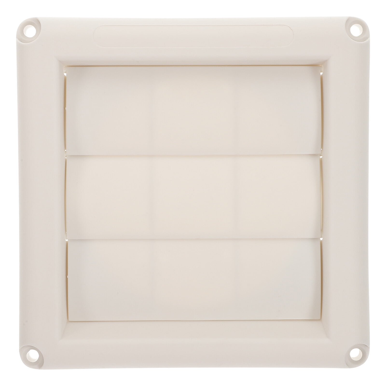 NUOLUX Dryer Vent Cover 4 Inch External Wall Air Vent Louvered Vent ...