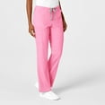 Wink PRO Women's Moderate Flare Leg Cargo Scrub Pant, Pink Blossom, XL ...