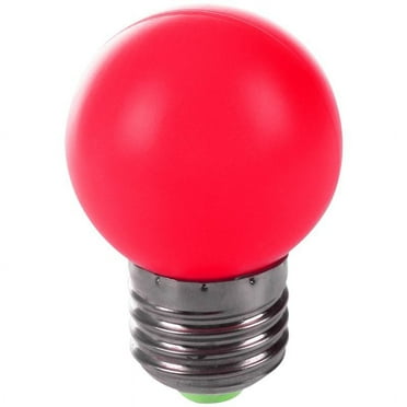 Vickerman F15 Red Plastic LED Flame E26 Replacement Bulb .96W - Walmart.com