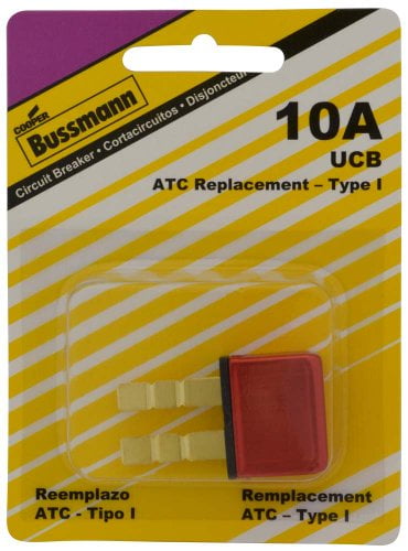 Bussmann (BP/UCB-10-RP) 10 Amp Type-I Universal Circuit Breaker ...