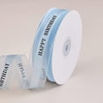 2.5cm Wide Happy Birthday Ribbon Cake Gift Package 45 Meter Long Ribbon ...