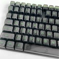 CHNSNG Crystal Transparent ISO Layout Keycaps 132 Keys CBSA Profile ...