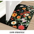 "Waipfaru 18""x30"" Floral Doormat - Antislip Welcome Mat for Indoor ...