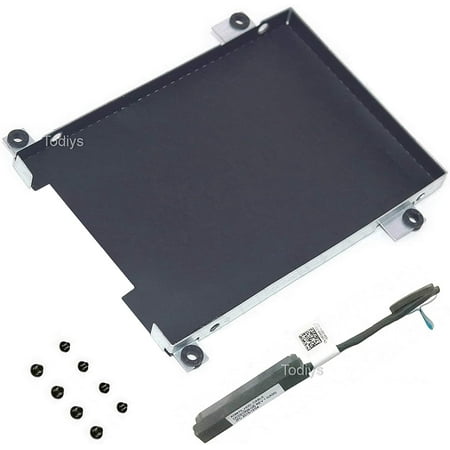 Dyfrio Hard Drive Connector Cable 080RK8 + HDD Caddy Frame Bracket ...