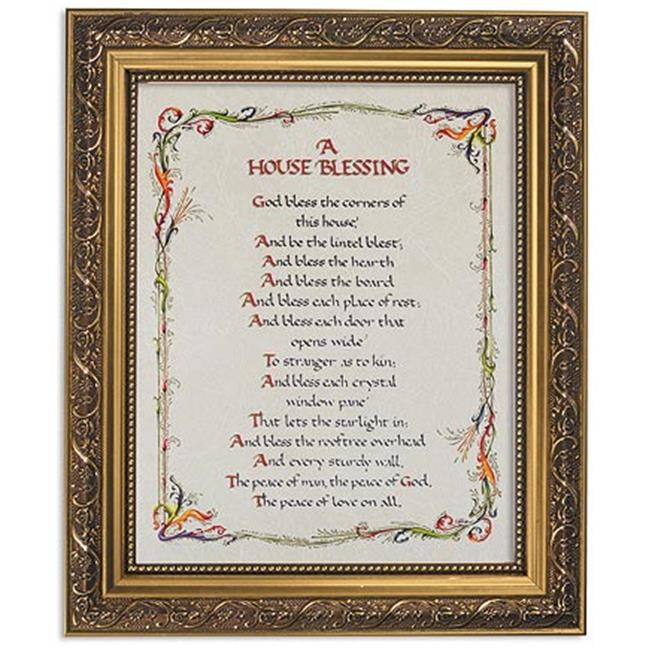 CB Catholic 79-705 Framed Print - 13 in. House Blessing - Walmart.com