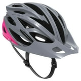 Zefal Women's Pro Gray Pink Bike Helmet (Universal Dial, 24 Large Vents ...