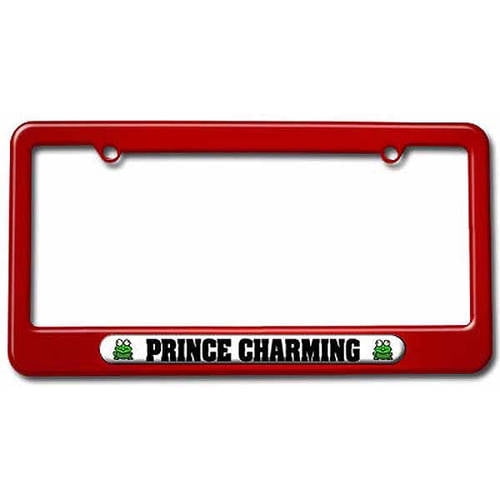Prince Charming, Frog, Toad License Plate Tag Frame, Multiple Colors ...
