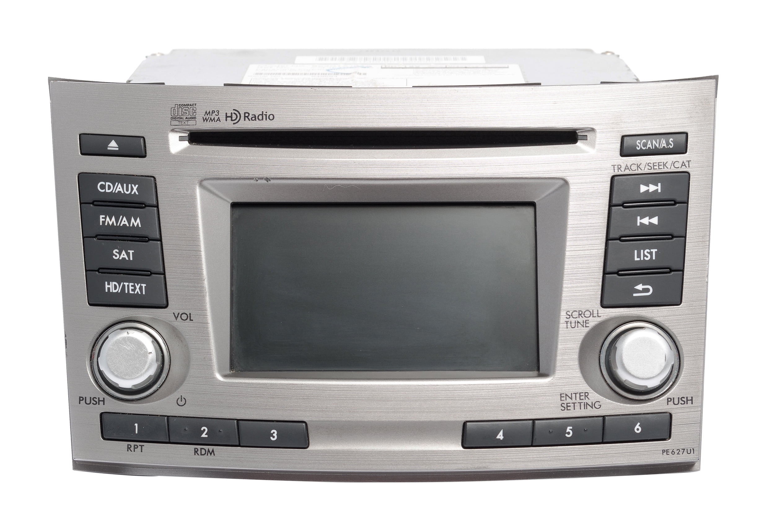 Restored 2012 Subaru Legacy AM FM Radio Single Disc CD Player ...