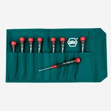 Wiha 26796 8 Piece PicoFinish Precision Torx Screwdriver Pouch Set ...