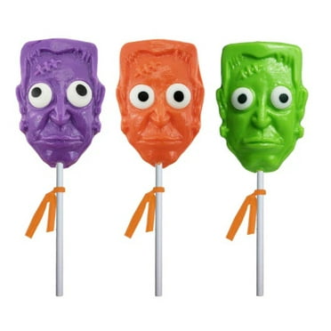 Melville Candy Halloween Frosted Gothic Lollipop, 3 Pops - Walmart.com