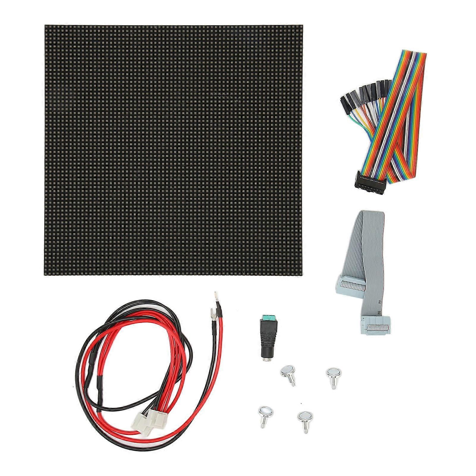 RGB Full Color LED Matrix Panel 64×64 3mm Pitch 4096 RGB LEDs ...