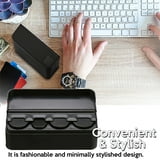 Zone Tech Coin Case Storage Box - Classic Black Plastic Coin Case ...