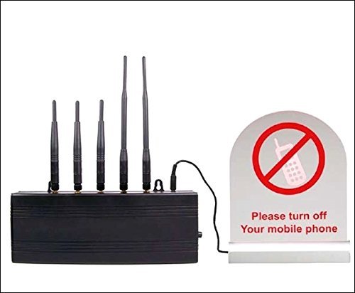 Commercial Cell Phone Detector - 5 Adjustable Frequency Scanners ...