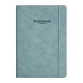 B5 PU Leather Notebook Mist Texture 80 Sheets Lined Journal with ...