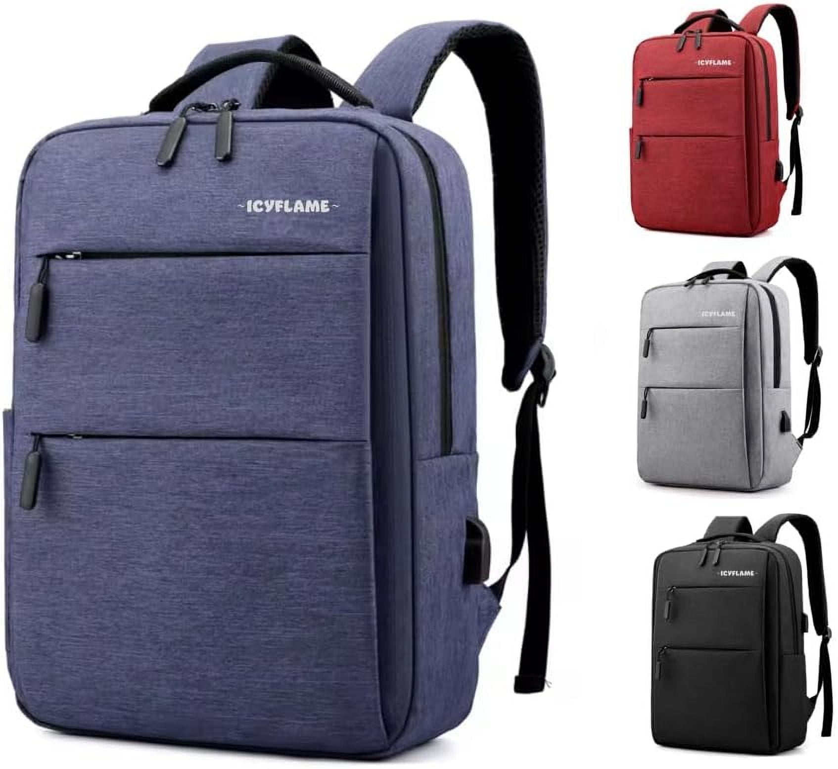 UTAH-Smart business laptop usb charger backpack with 15.6 Inch enough ...