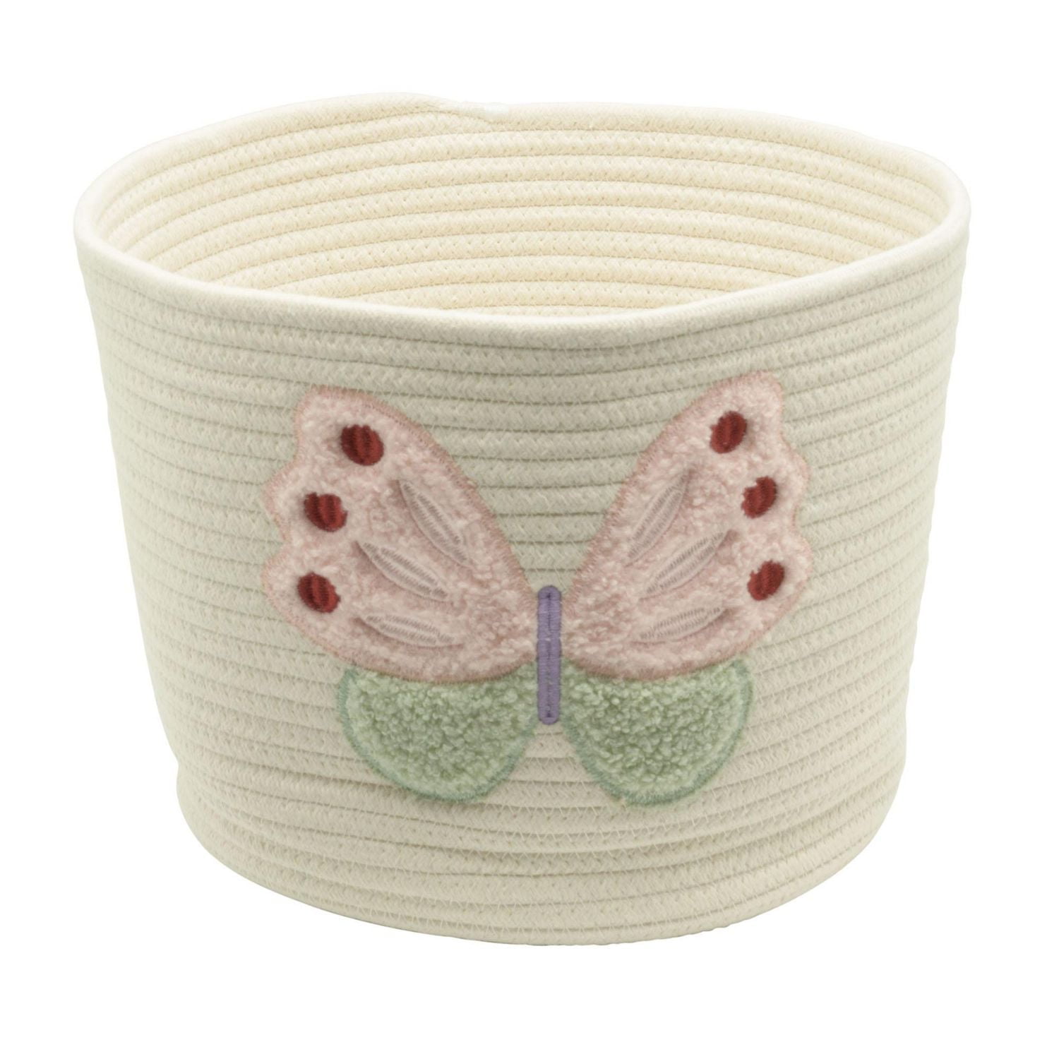 Click here for Decolin Cotton Rope Storage Basket With Boucle But... prices