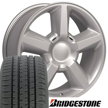 OE Wheels 20 inch Black 5652 Rims & Goodyear Tires Set Fit Specific GM ...