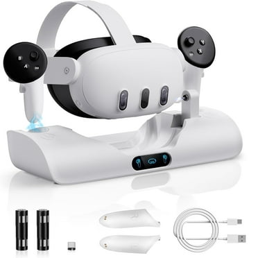 Meta Quest 3 Wireless Controller Charger and Charging Dock - Walmart.com