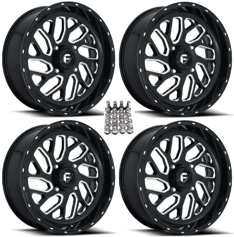 Fuel Triton ATV Wheels Black 20" Sportsman RZR Ranger - Walmart.com