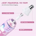 Zouyue Pink Feminine Beauty Razor- Face, Brow, Nasal & Body Hair ...