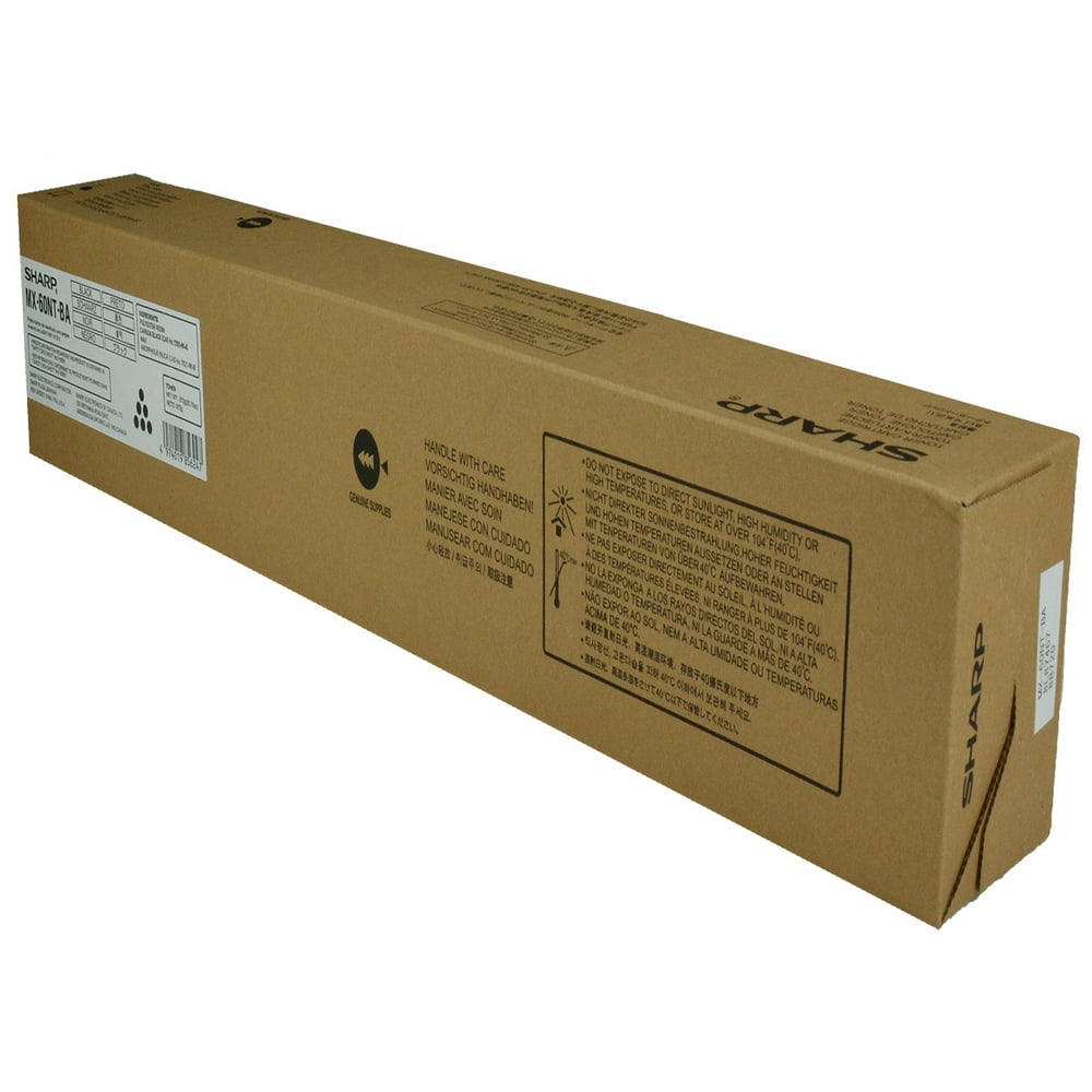 OEM Sharp MX-60NTBA (MX60NTBA) Toner Cartridge, BLACK, 40K YIELD ...