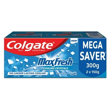 Colgate Max Fresh Liquid Gel 2-in-1 Toothpaste and Mouthwash, Cool Mint ...