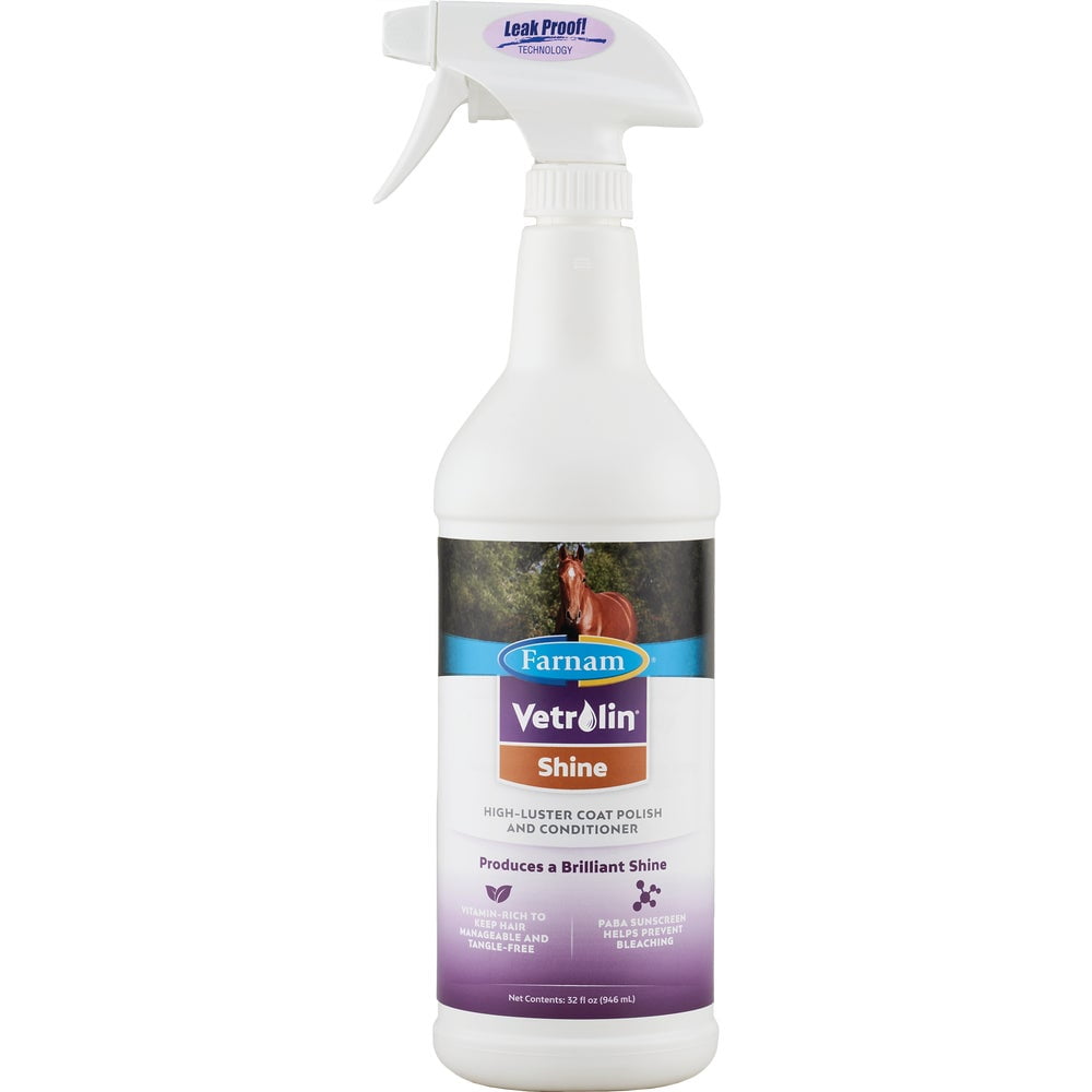 1PACK Farnam Vetrolin 32 Oz. Trigger Spray Bottle Mane Conditioner ...