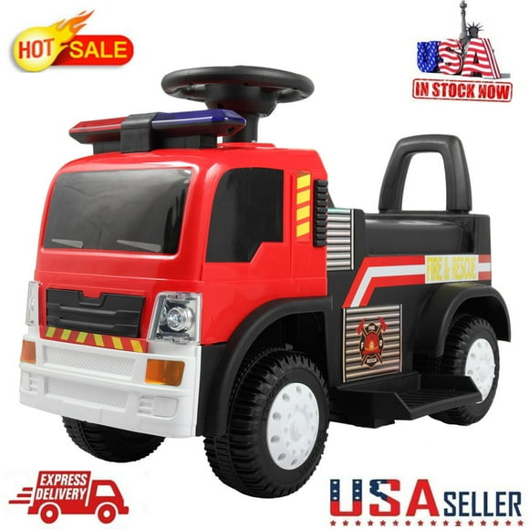 Kids Ride Fire Truck