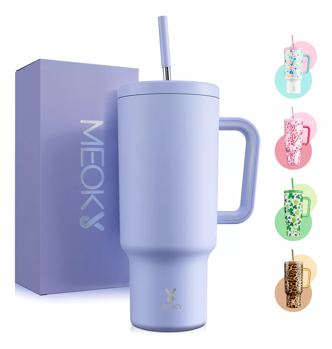 Meoky Vaso Térmico De Acero Inoxidable Con Calor/frí 40oz | Bodega ...