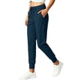 Besolor Track Pants Women Drawstring Elastic High Waisted Lightweight ...