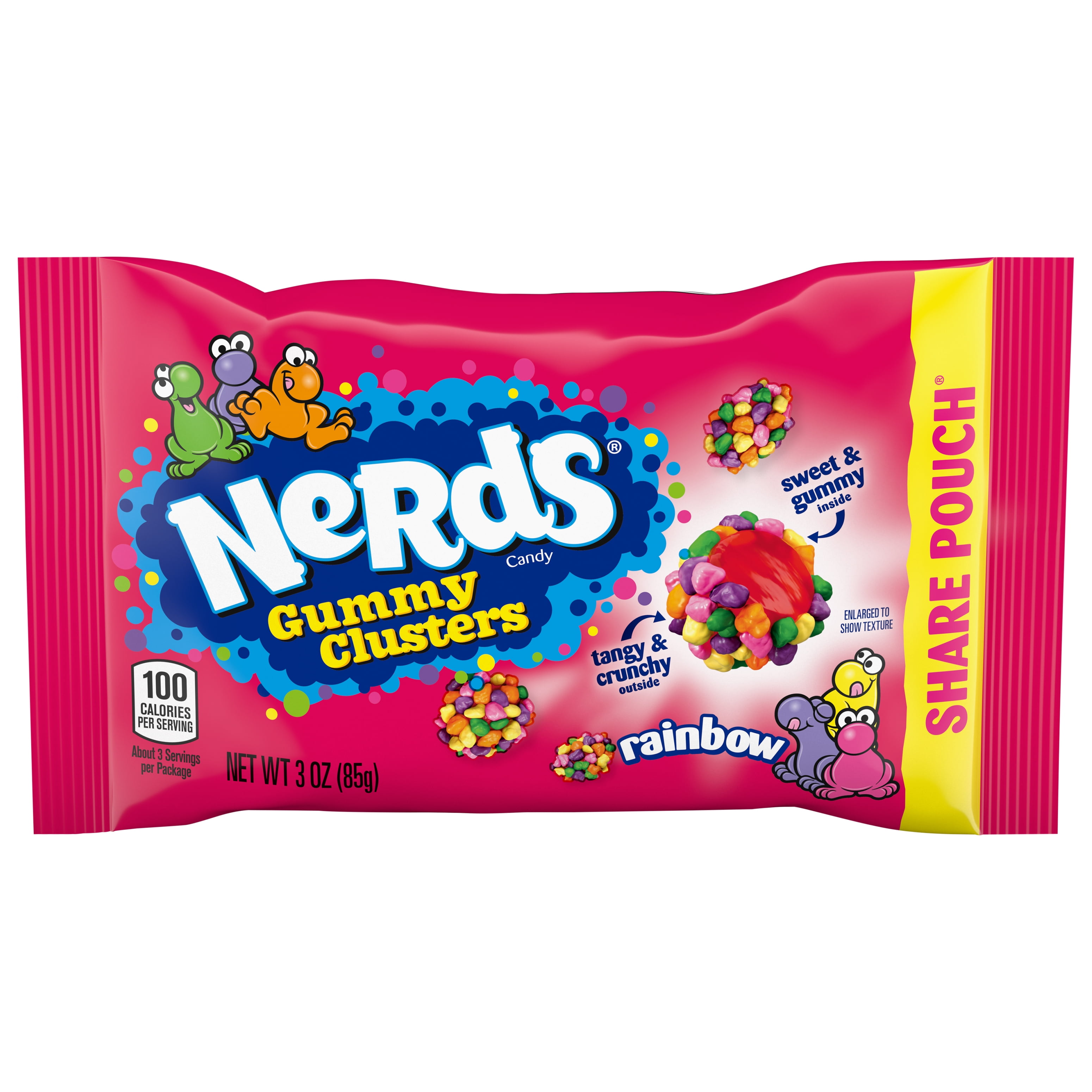 Buy Nerds Gummy Clusters 3 oz. Share Pack Online at Lowest Price in ...