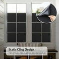 rabbitgoo Total Blackout Window Film, Privacy Frosted Sticker, Sun ...