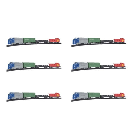 Bachmann Industries HO Scale Battery Operated Child Train Set, Blue (6 ...